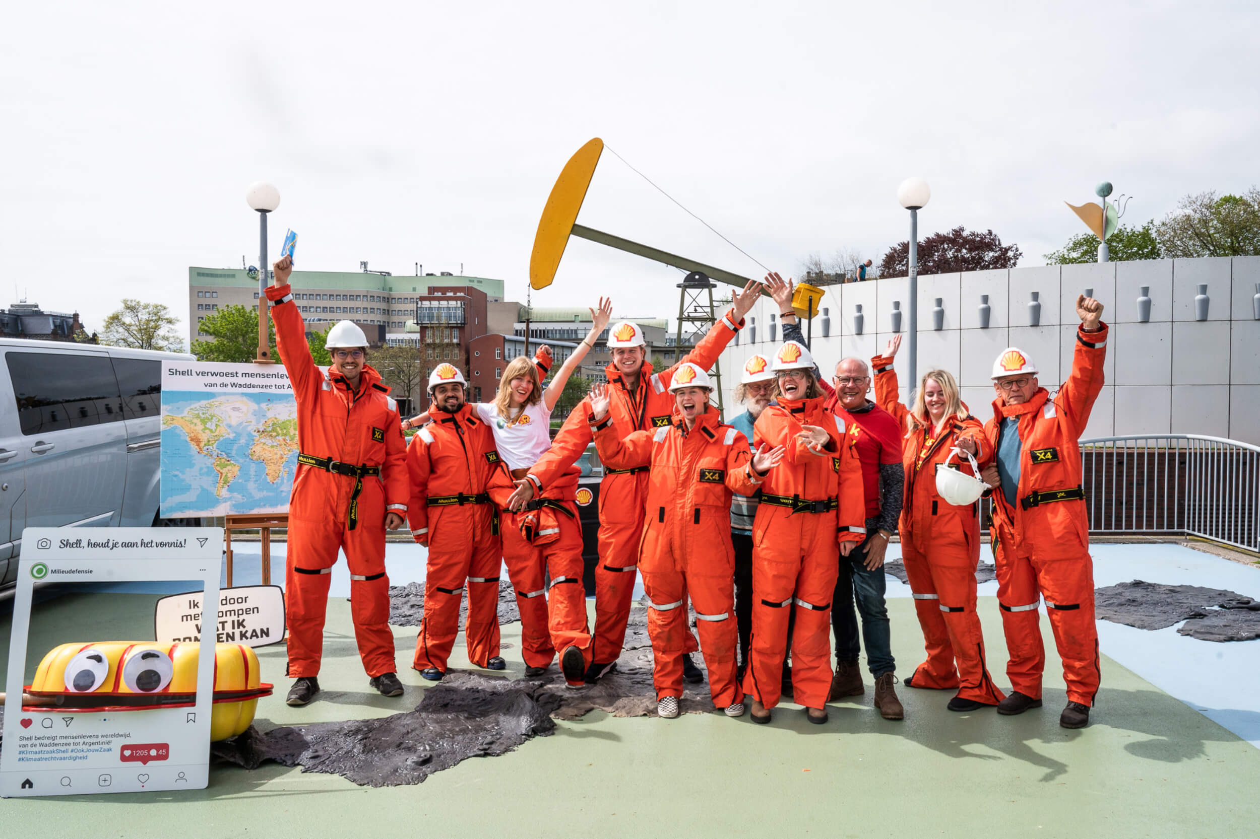 Actie: 'Shell' doet proefboring naar gas in Groningen, Rotterdam en ...