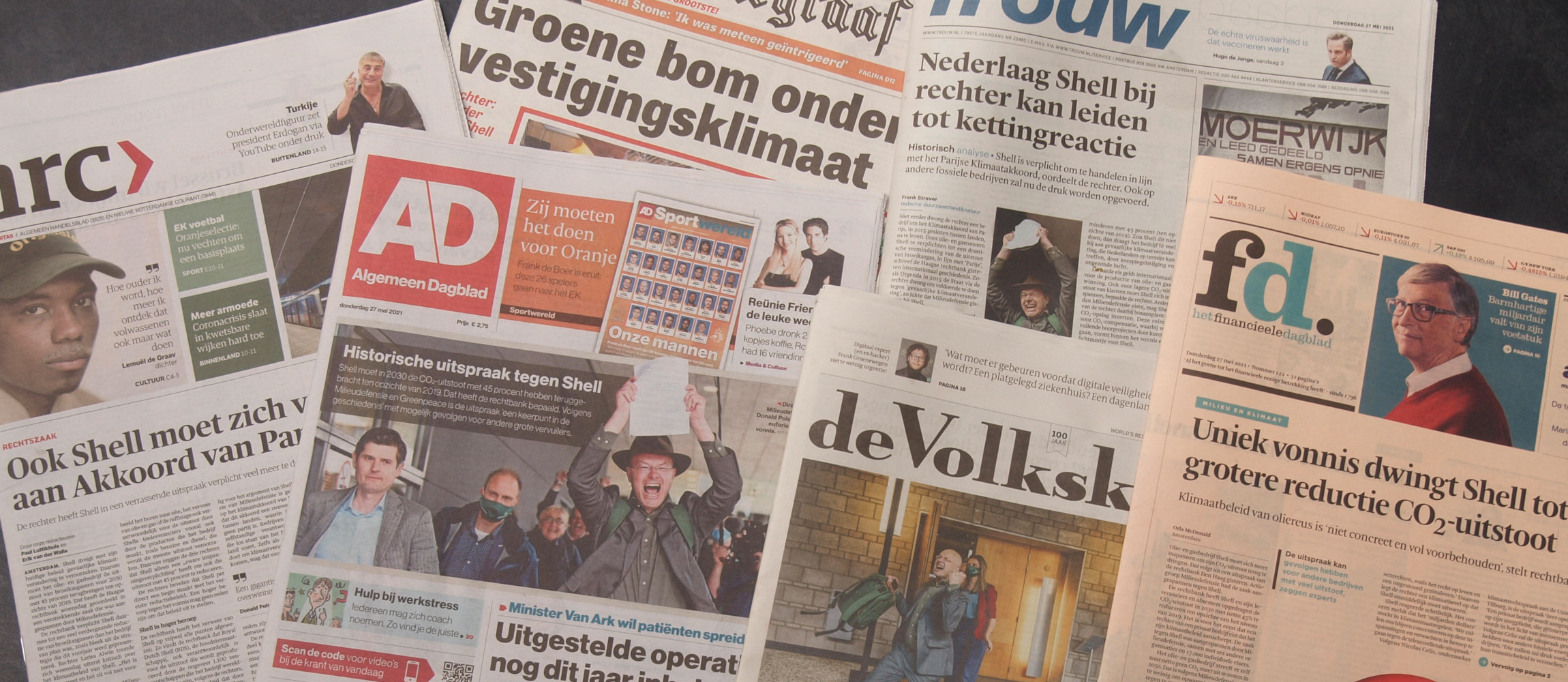 Overzicht: dit zeggen kranten en media over de uitspraak tegen Shell ...